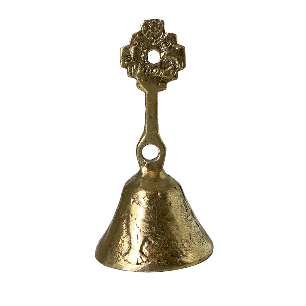 Peruvian Brass Bell Shaman